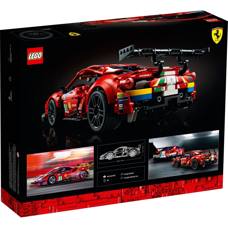 LEGO® Technic Ferrari 488 GTE (42125) | Sunland Bricks NZ